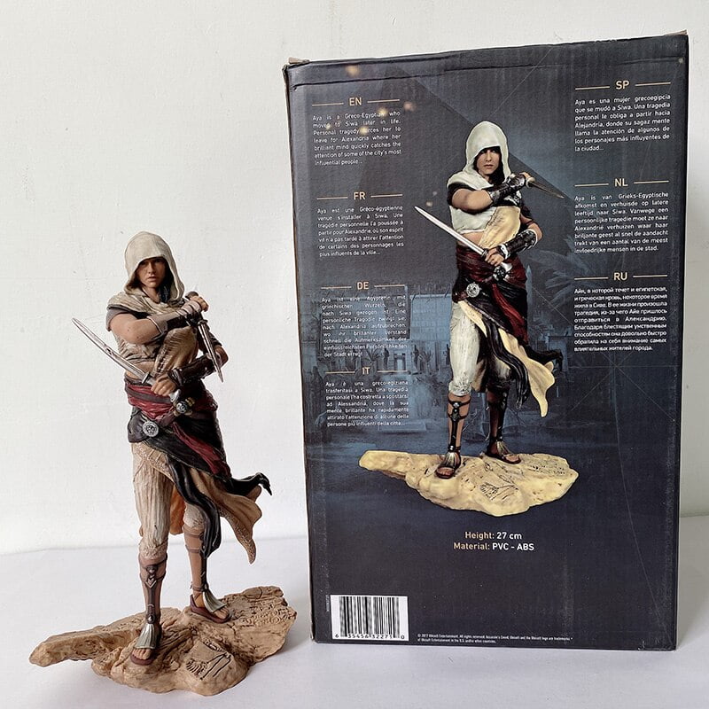 Figura de Acción Altair The Legendary Bayek Aya Apple of Eden Bandai 12 ...