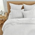 Levtex Home, Cal King Quilt Set, 106x92in, Cotton Waffle Taupe ...