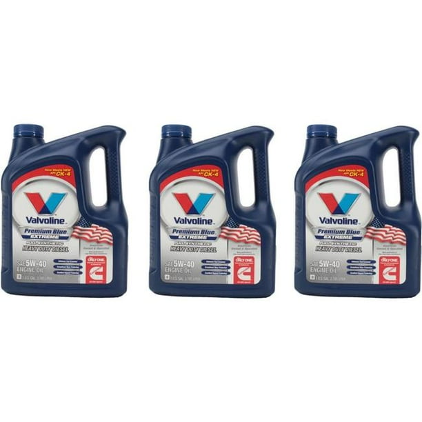 Valvoline 774038 1 gal Sae 5W-40 Premium Extreme Heavy Duty Diesel Full ...