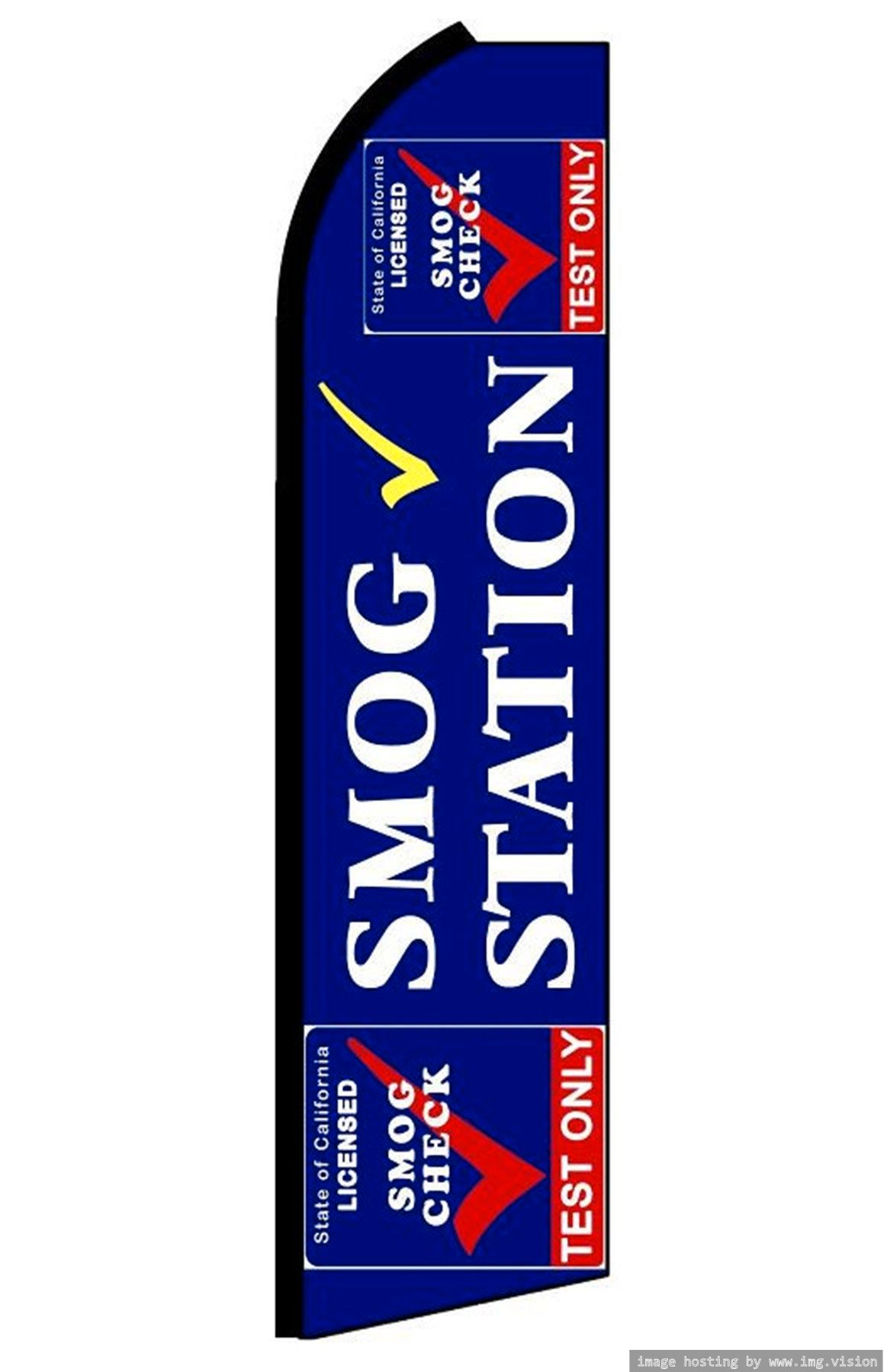 OnPoint Wares Super Smog Station Advertising Flag | 11.5ft x 3.5ft ...