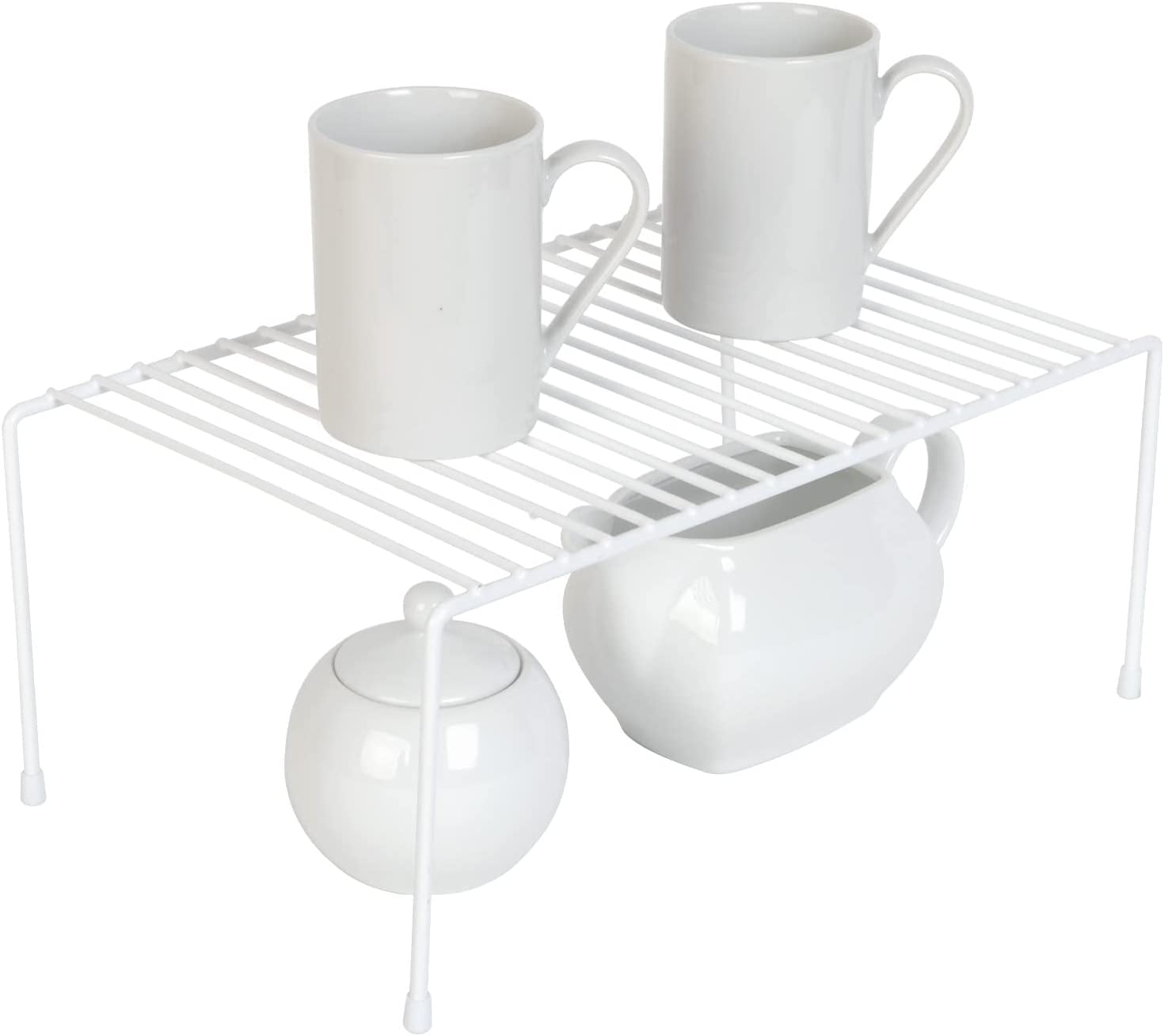 Smart Design Cabinet Storage Shelf Rack - Medium- 8.5 x 13.25 inch ...