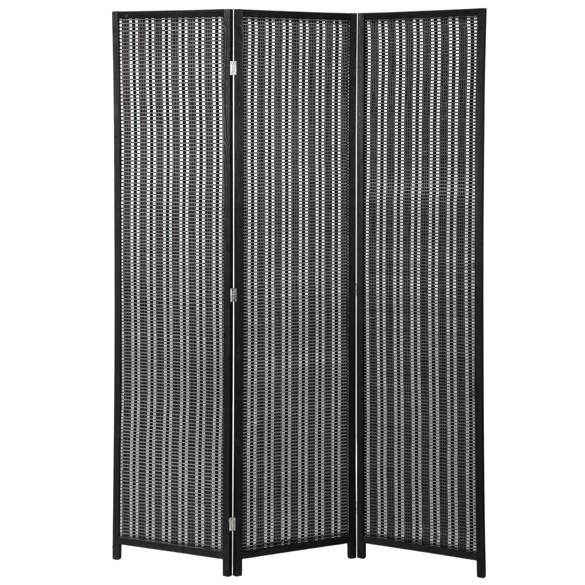 Click here for Homcom 3 Panel Room Divider With Handwoven Bamboo... prices