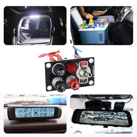 12-24v Switch Panel With 20a Fuse Recreational Vehicle External Power ...