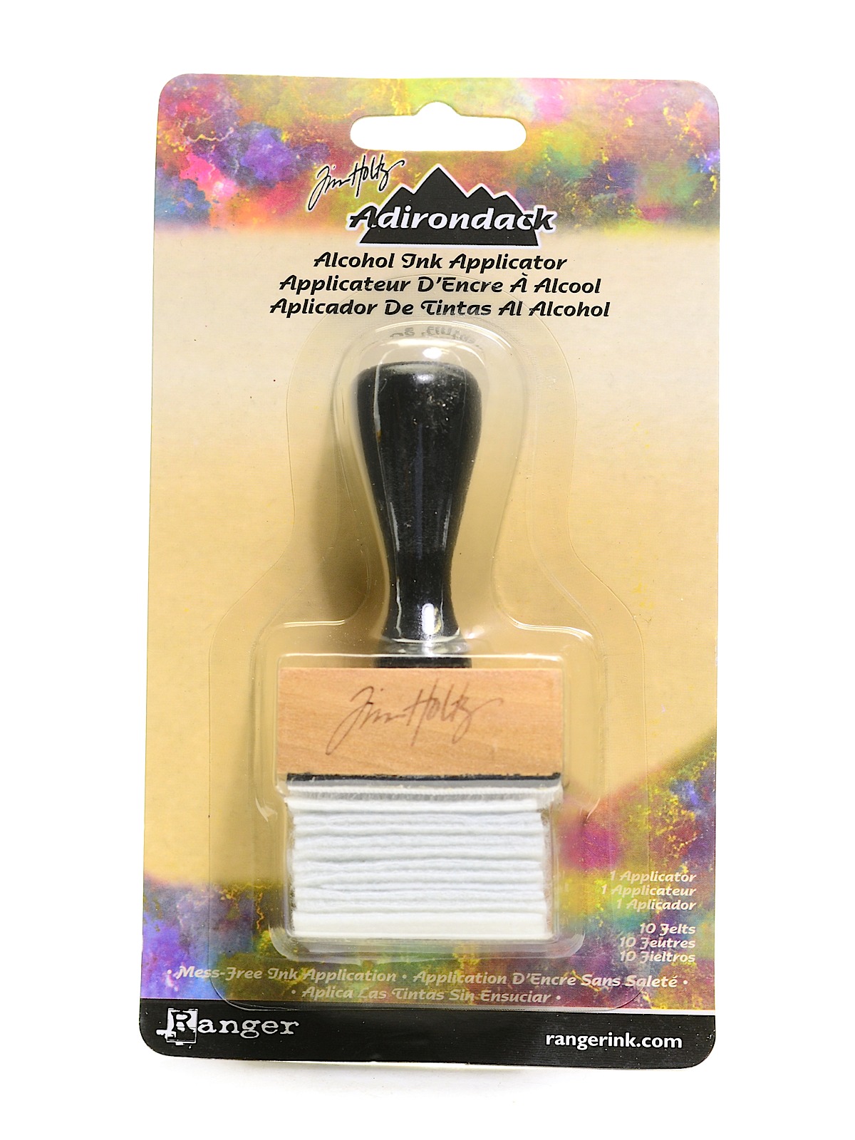 Adirondack Alcohol Ink Applicator applicator with 10 felts (pack of 3 ...