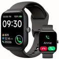 Smart Watch Large Display Fitness Tracker with Call Message ...