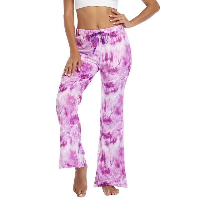 Hde Womens Fuzzy Pajama Pants Fleece Pajamas Sleepwear Lounge Plush Pj