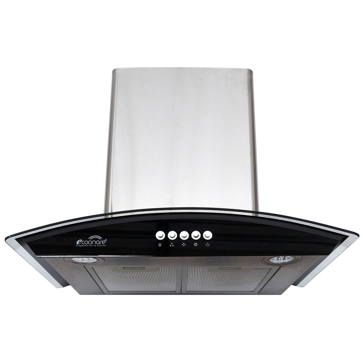 Campana Extractora De Cocina Ecocinare Empotrable De Pared Minimalista ...