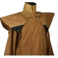 4XL Mens Oilskin Western Australian Waterproof Duster Coat Jacket ...