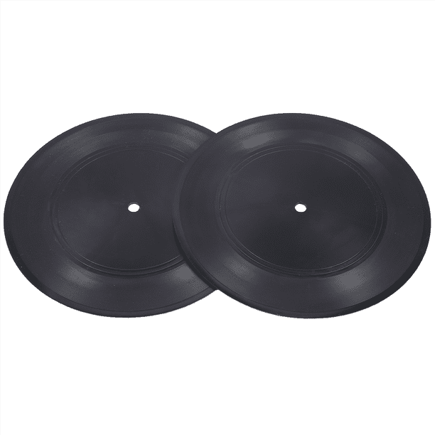 Blank 7 Inch CD for CD Wall Decor Decor Black Records Decor (12 Pieces ...