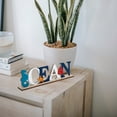 3Pcs Beach Table Signs Wooden Ocean Word Sign Table Centerpiece ...