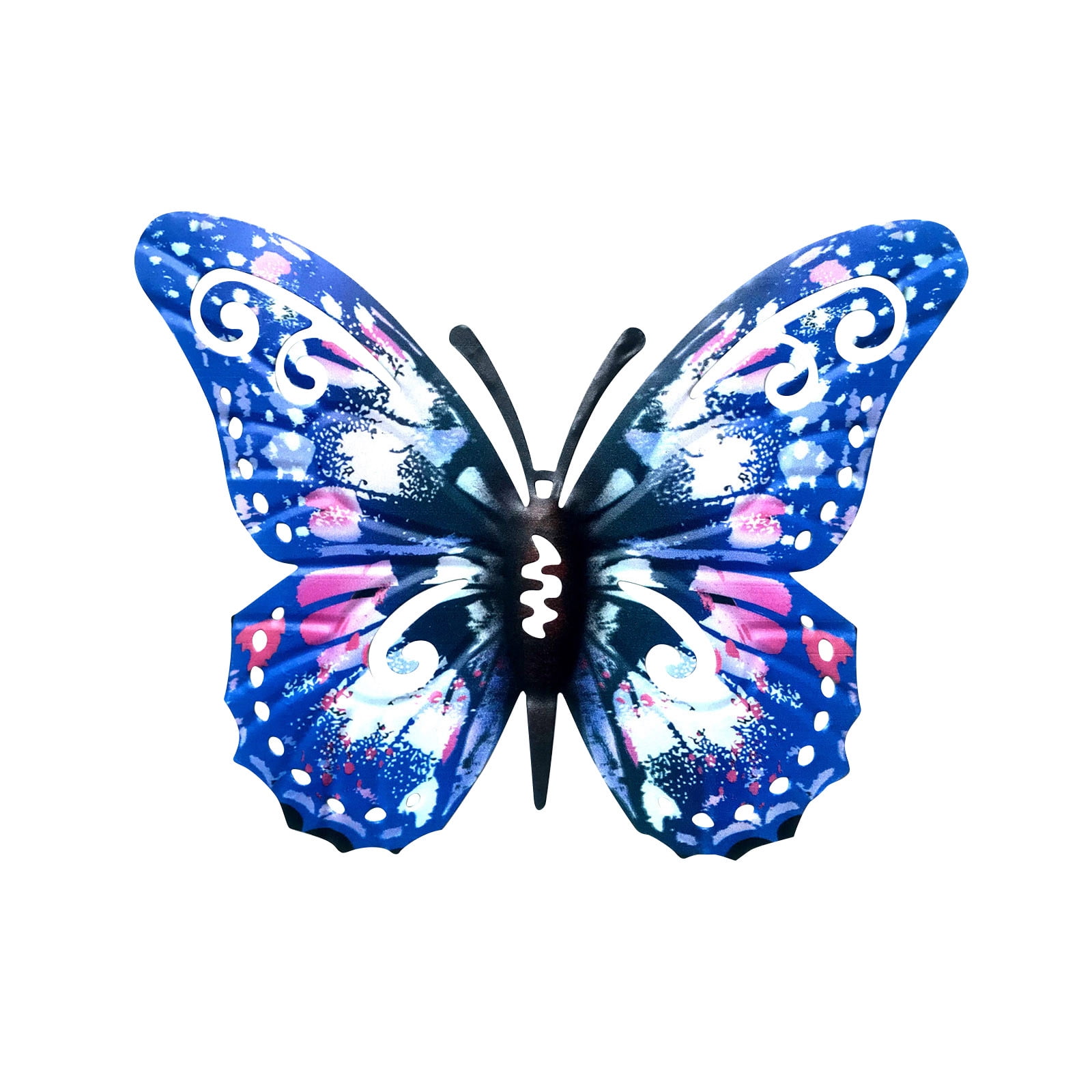 Baofu Garden Butterfly Art Outdoor Garden Backyard Metal Animal ...