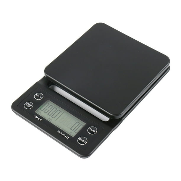 DPTALR Digital display manual coffee scale electronic timing kitchen ...