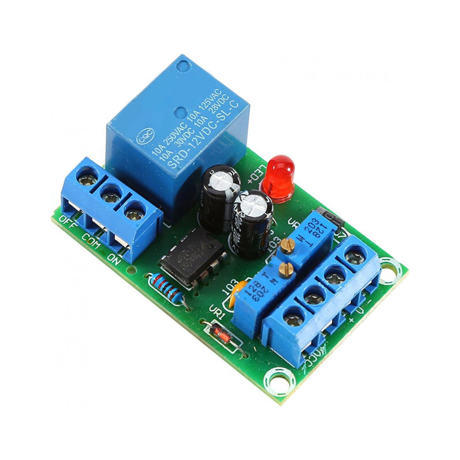 12V Battery Automatic Charging Controller Module Protection Board Relay ...