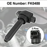 4pcs Car Automotive Ignition Coil Engine Ignition Coil for Mitsubishi ...