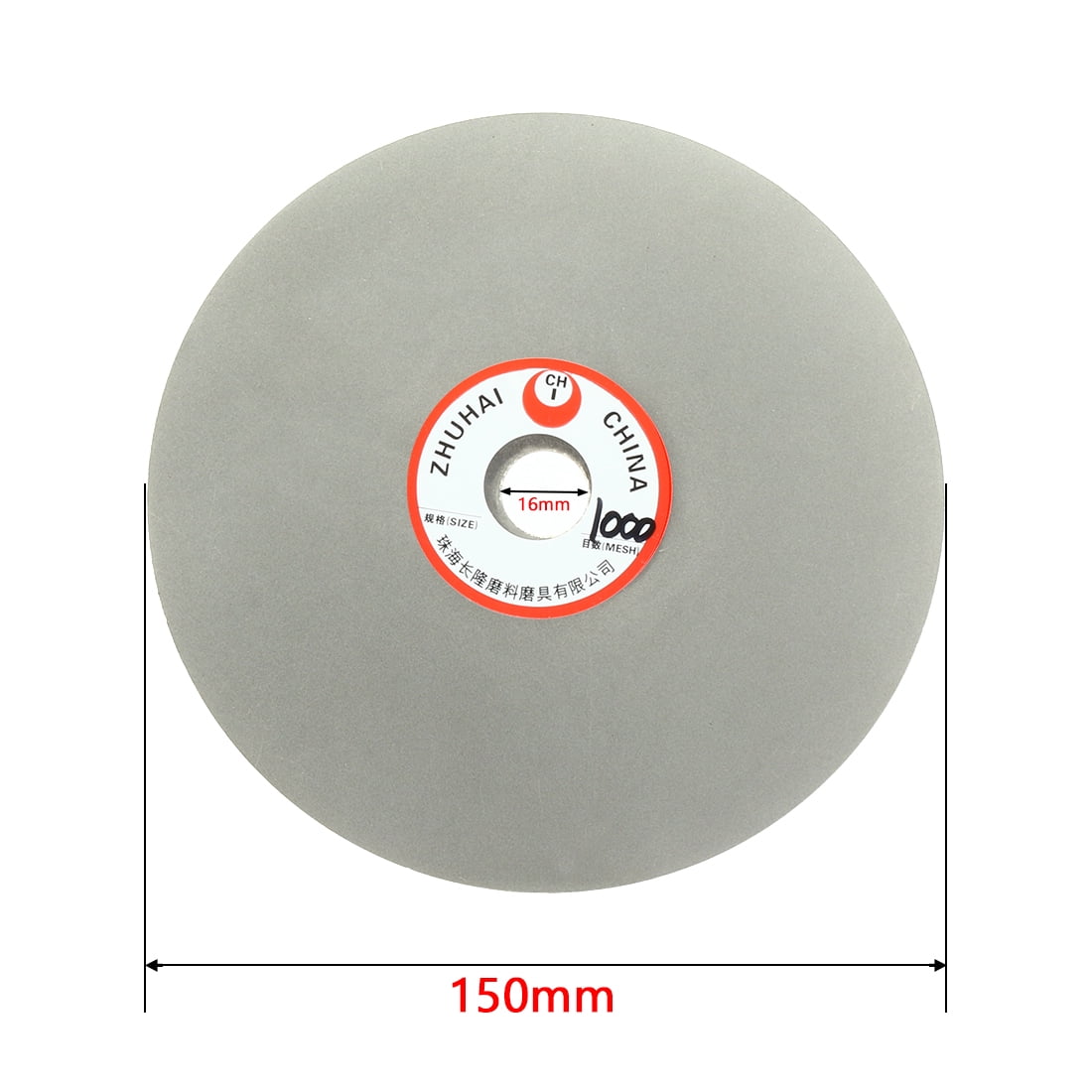 6-inch Grit 1000 Diamond Coated Flat Lap Wheel Grinding Disc Polishing ...