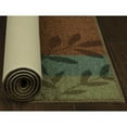Mainstays Leaf Block Traditional Tuscany Print Area Rug, 5x7 - Walmart.com