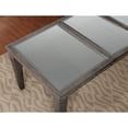 Sturgis Contemporary Style Dining Table, Gray - Walmart.com
