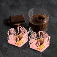 50 Pcs Chocolate Paper Cups Truffle Decor Chocolate Paper Tray ...