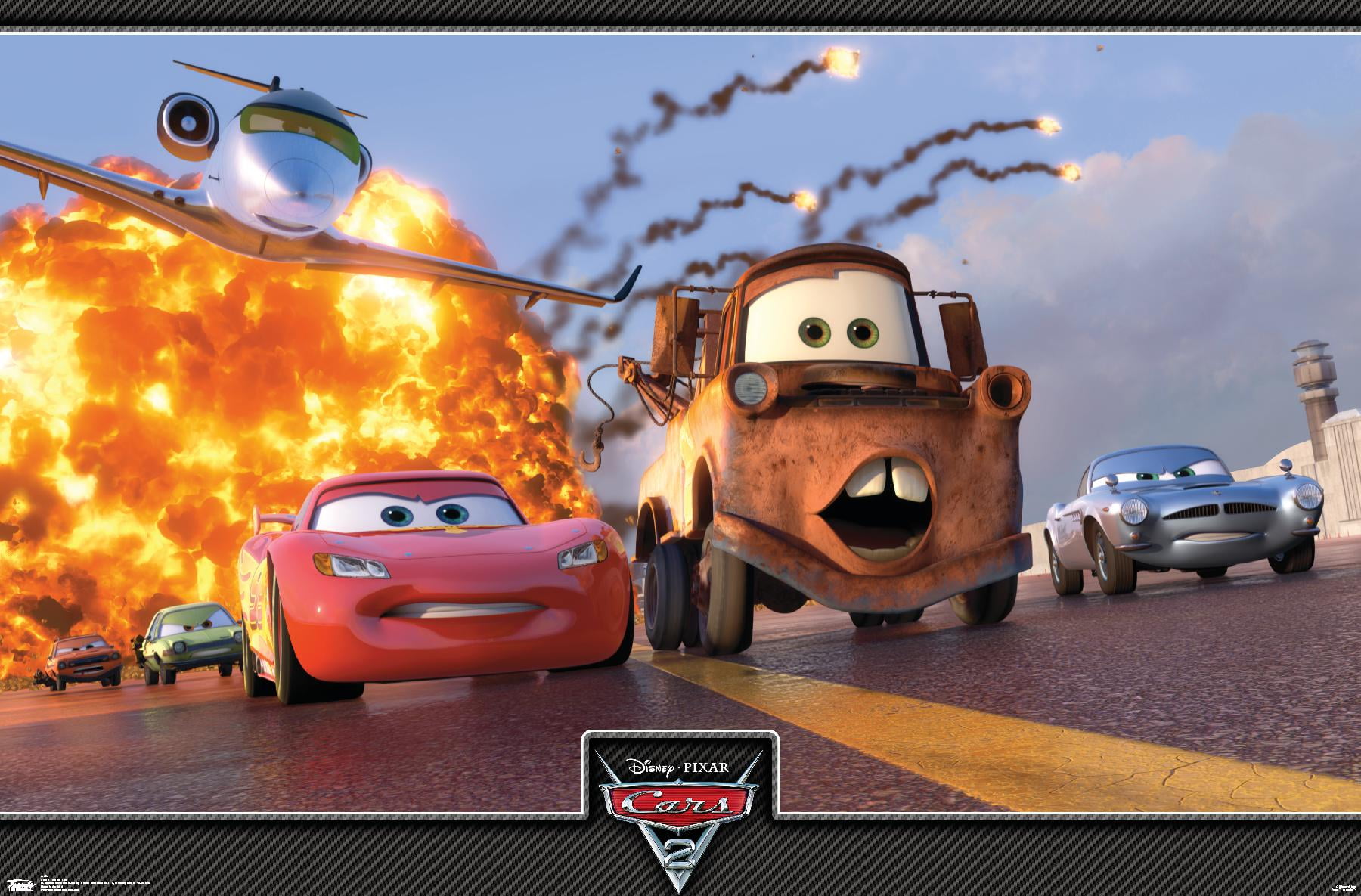 Disney Pixar Cars 2 - Action Trio Wall Poster, 22.375" x 34" - Walmart.com
