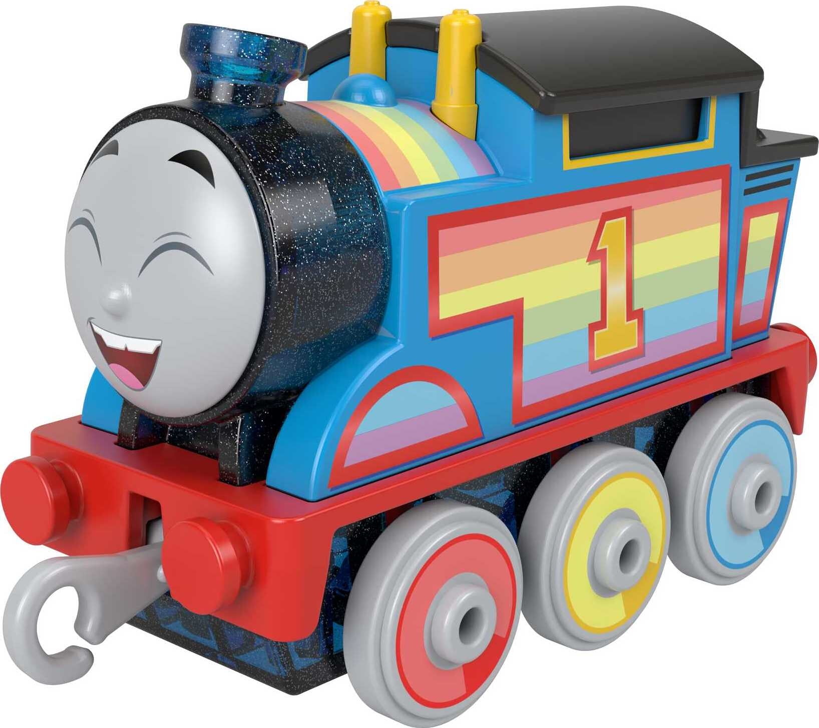 Thomas & Friends Rainbow Thomas Push-Along Engine - Walmart.com
