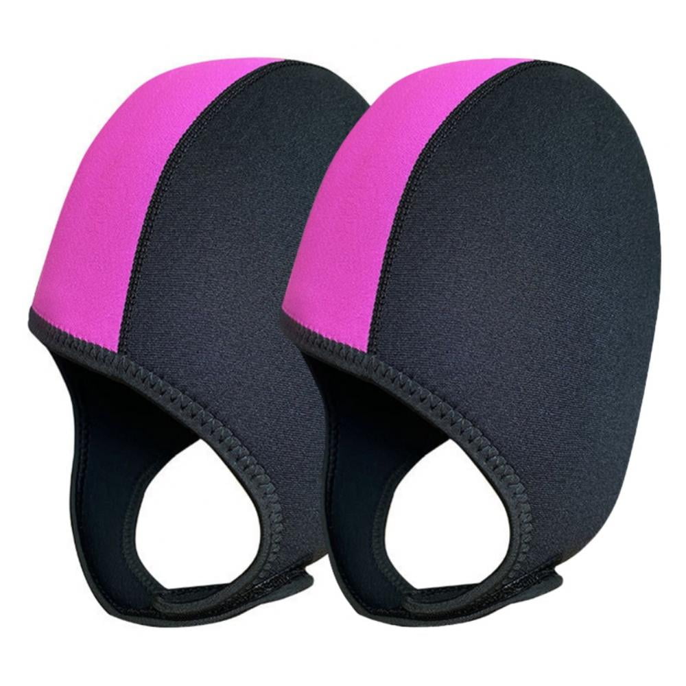 2 Pcs Diving Hood Thermal Wetsuit Hood Cap Swim Caps with Chin Straps ...
