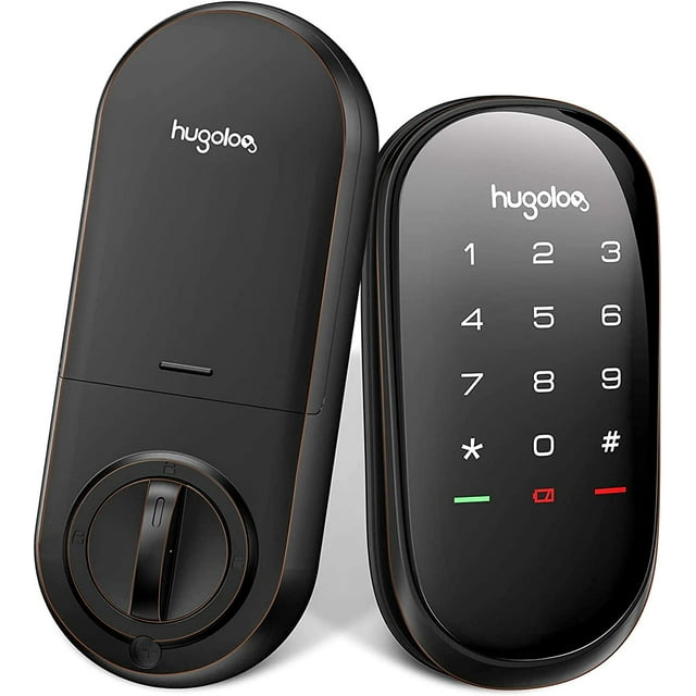 Hugolog Smart Lock ,Touchscreen Deadbolt, Remote Wireless Control ...