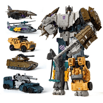 Deformation GT Engineering Devastator Combiner 6 in 1 Alloy Metal Toys ...
