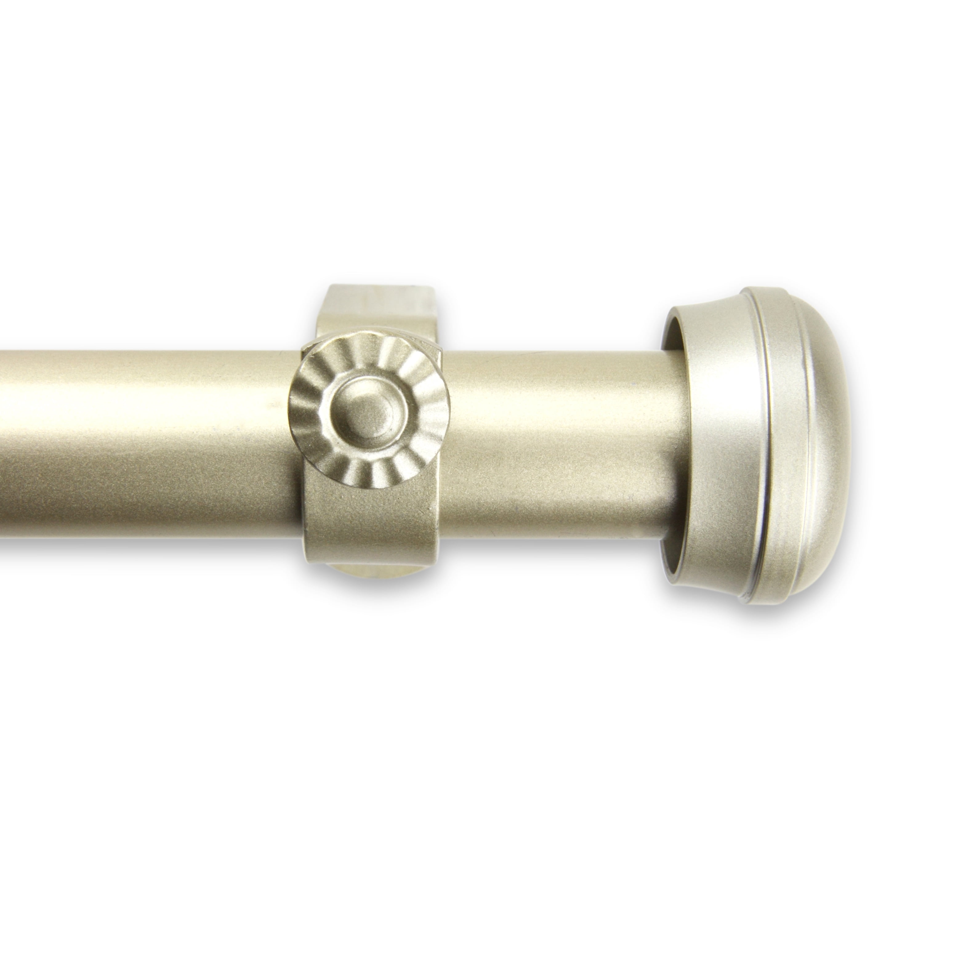 InStyleDesign Edison 1-inch Adjustable Drapery Rod 160-240 inch - 160 ...