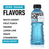 POWERADE ZERO Sports Drinks, Mixed Berry, 20 Oz - Pack of 10 - Walmart.com