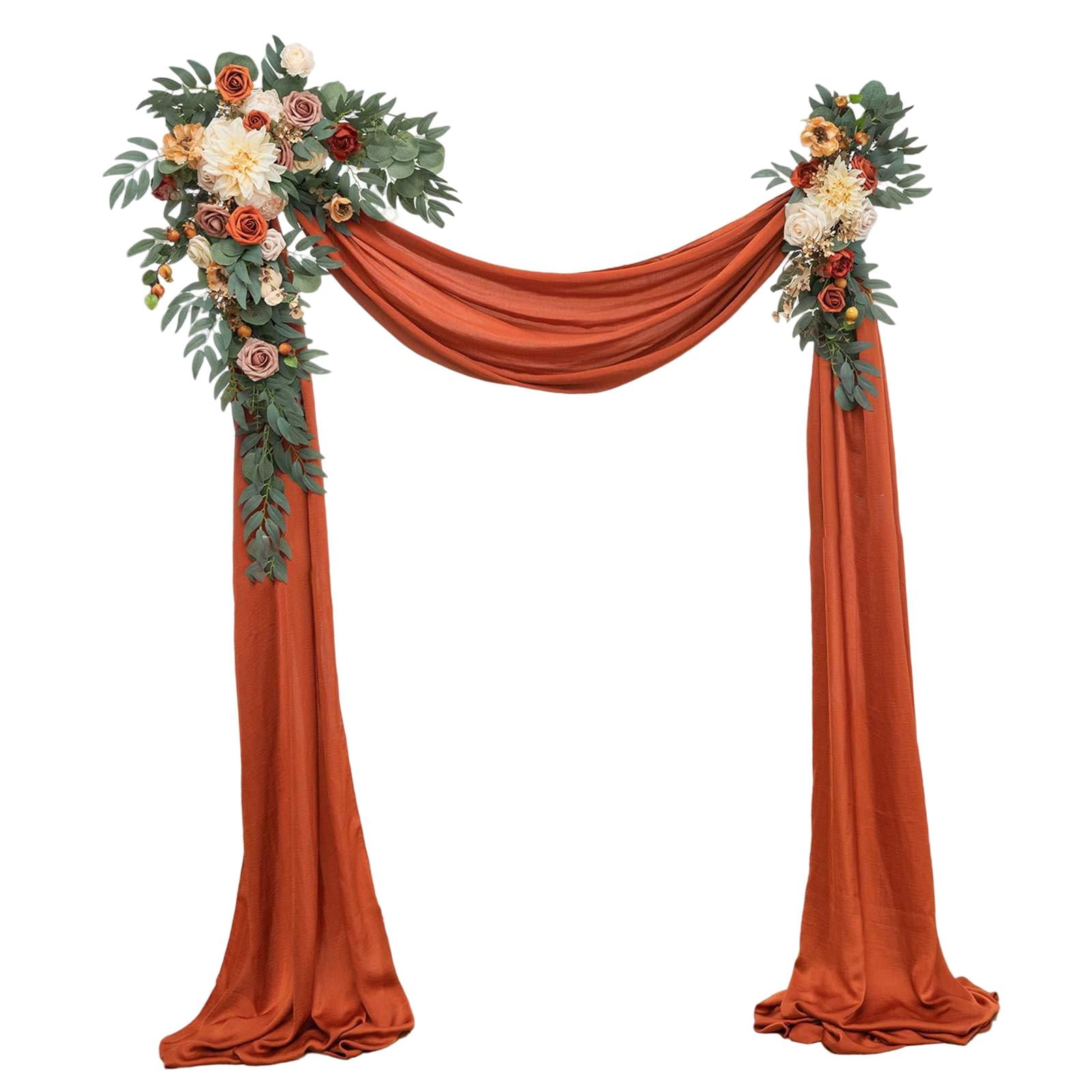 Click here for Tnarru Artificial Wedding Arch Flowers  With Arch... prices