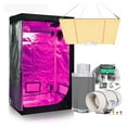 Grow Tent 1000W Grow Full Spectrum Led Kit, High PPFD Set 4/6 Inch Duct ...