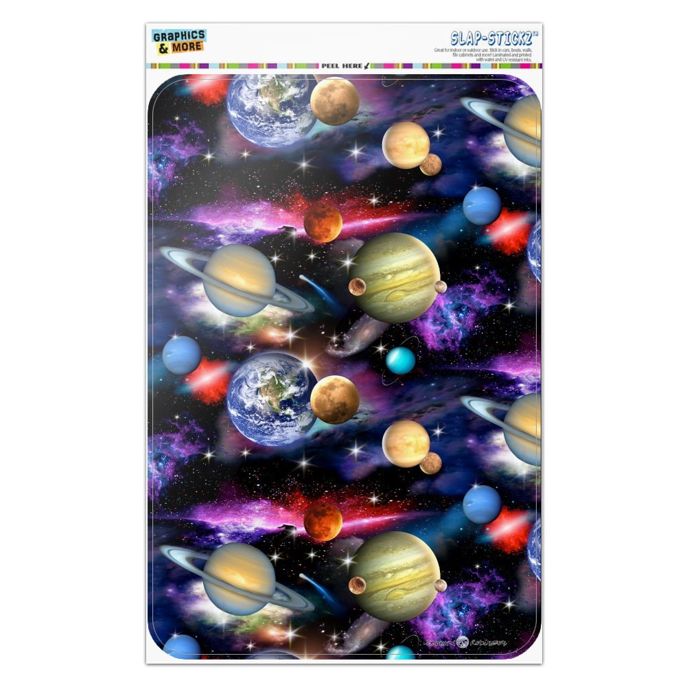 Planets Solar System Earth Saturn Jupiter Mars Pattern Home Business ...