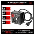 Voltage Regulator AC 4000W Compact Variable Voltage Controller Portable ...