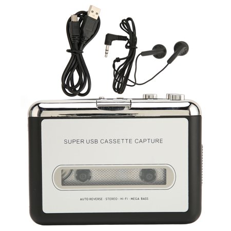 Digital Cassette Player, Clear Battery Powered Portable Plug And Play ...