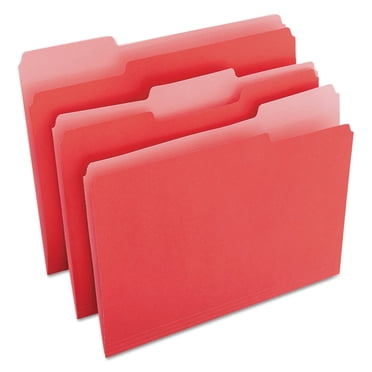 SKILCRAFT, NSN5907107, 4-Part End Tab Classification Folders, 10 Per ...