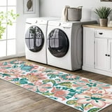 Ileading Boho 3-Piece Kitchen Rugs Set, Non Skid, Machine Washable with ...