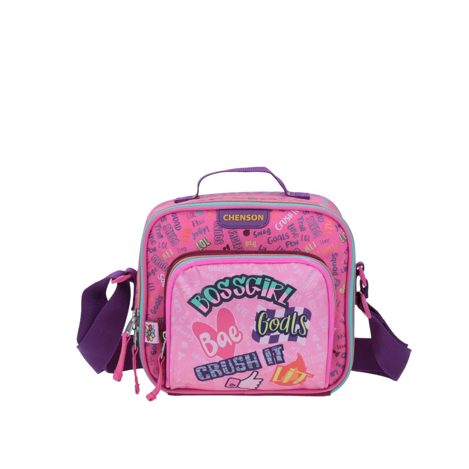 Lonchera Chico Tinto Chenson Happy Girl Primaria SLANG para niña ...