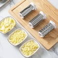 3-in-1 Rotary Cheese Grater Hand Crank,Handheld Parmesan Cheese ...