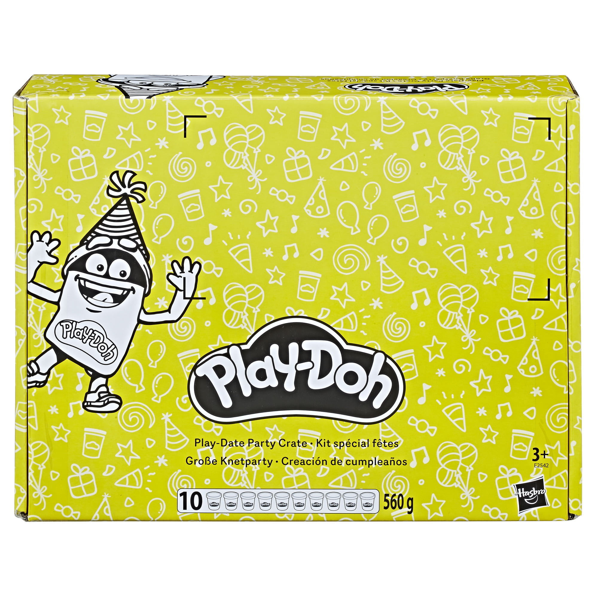 Play-Doh Kid's Play-Date Party Crate Playset - Walmart.com