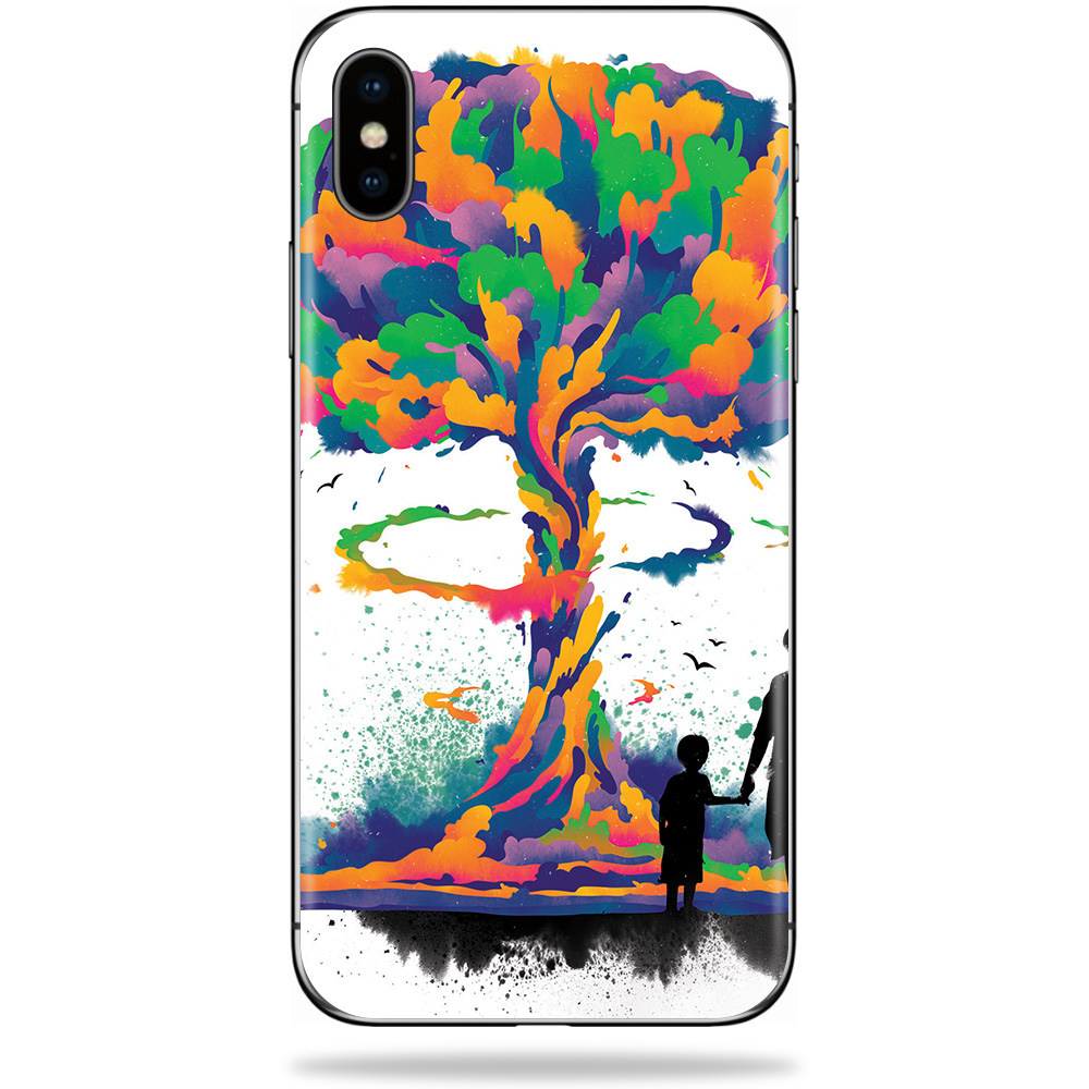 Skin Decal Wrap Compatible With Apple iPhone X Sticker Design Sabotage ...