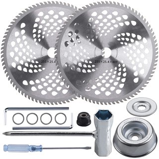 Wovilon Universal Weed Eater Head, Chain Trimmer Head 65Mn, Garden Lawn ...