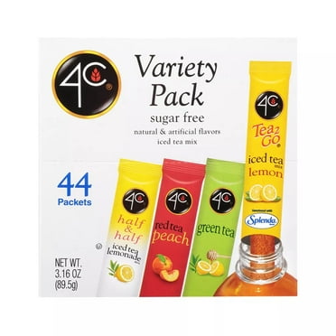 4C Sugar Free Iced Tea Drink Mix Sticks (24 stick box) Size: 6-Pack ...