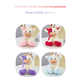 Cute Cow Plush Toy, Soft Stuffed Animal with Full Filling, Decorative ...