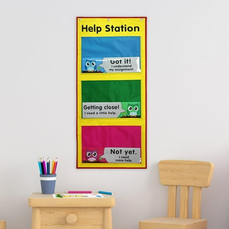 Schedule Pocket Chart, File Organizer, Wall Hanging Classification ...