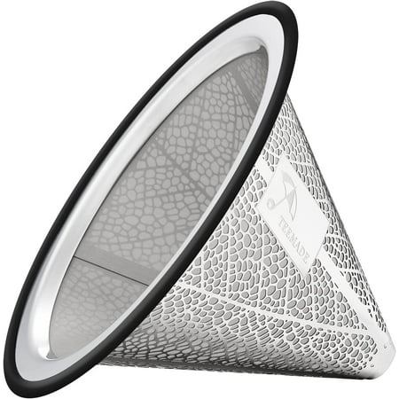 Pour Over Coffee Filter-Reusable 304 Stainless Steel Coffee Dripper ...