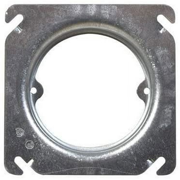 Hubbell Raco 6239BP Brass Plated Concealed Receptacle Floor Box Kit ...