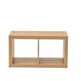 Better Homes & Gardens 2 Cube Storage Organizer, Light Honey - Walmart.com