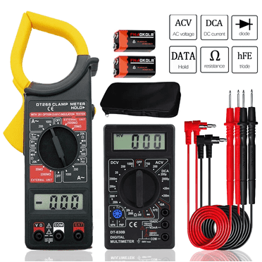 Fieldpiece SC640 Multimeter Clamp Meter with Dual Display, True RMS ...