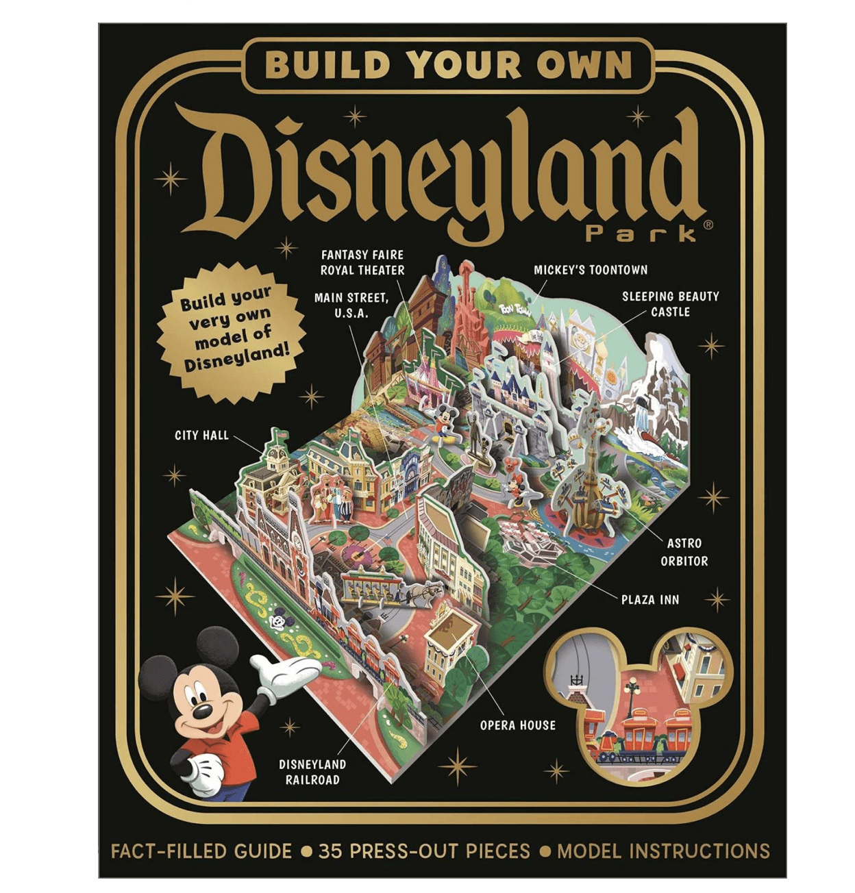 Disney Parks Build Your Own Disneyland Park Model Kit New - Walmart.com