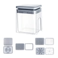 Multifunctional Vegetable Chopper Dicer, Press Type With Storage ...